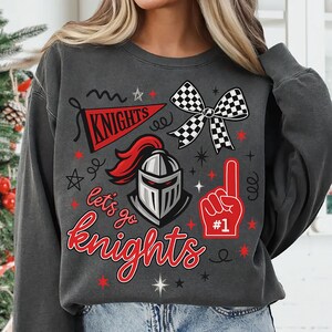 Mascot PNG, Knights Doodle Shirt Design - Red, Mascot School, College ...