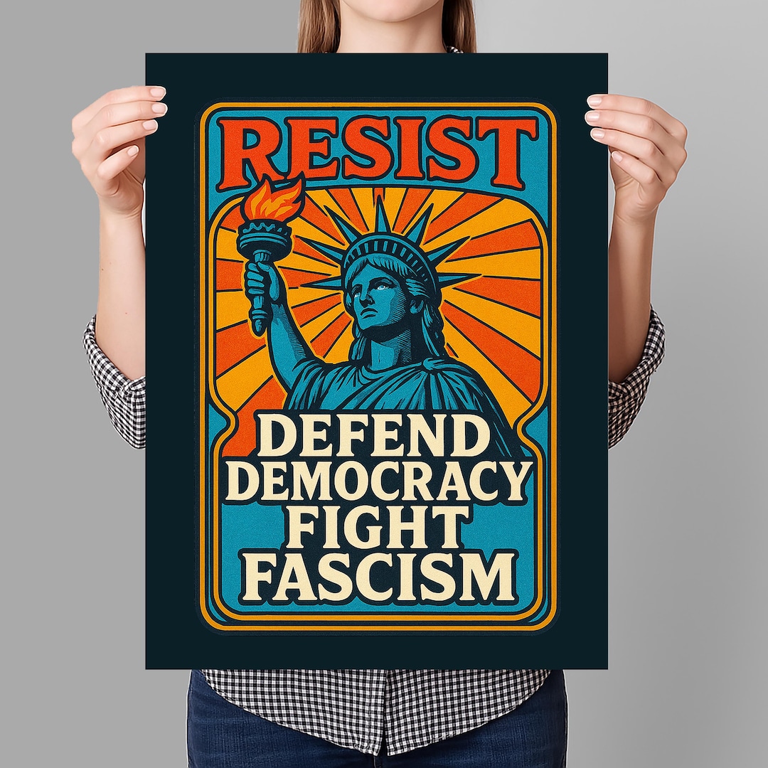 Resistance Nope to Fascism Protest Sign PRINTABLE, Anti-trump Protest ...