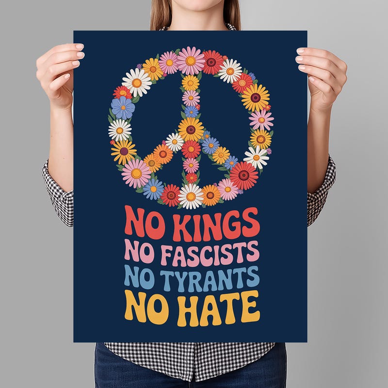 No Kings Signs - Etsy