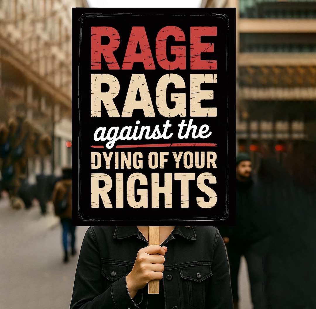 Rage Against the Regime Protest Sign PRINTABLE, Anti-trump Protest ...