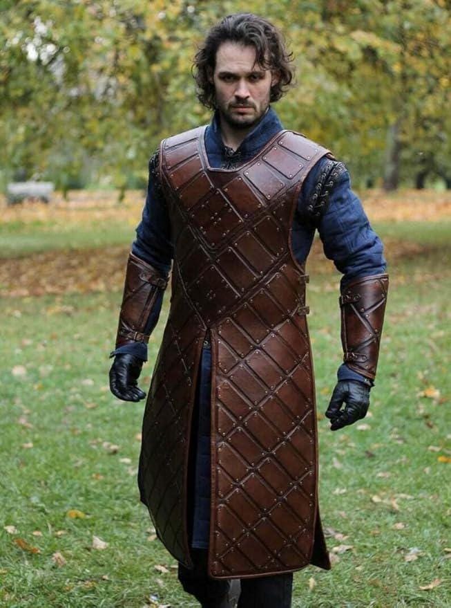 Leather Lamellar Scale Armor, Viking Lamellar Leather Armor Larp ...