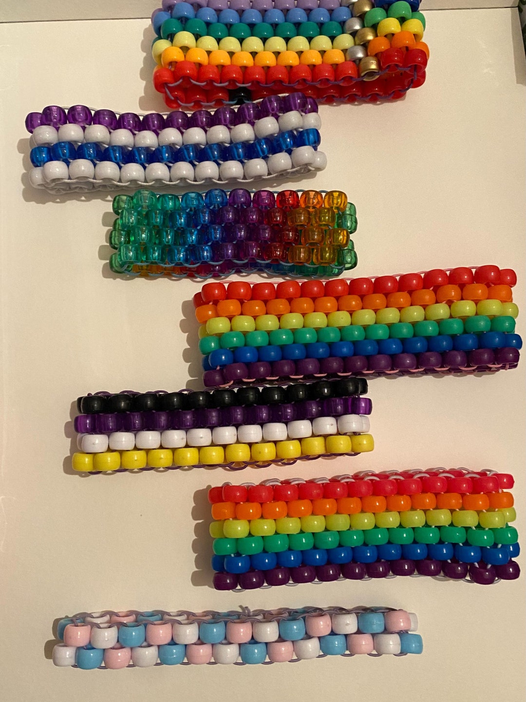 Custom Peyote Stitch Kandi Cuffs - Etsy