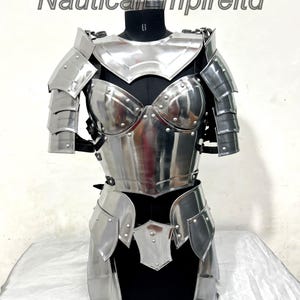 Women’s Medieval Knight Armor – Handmade Steel Fantasy Warrior ...