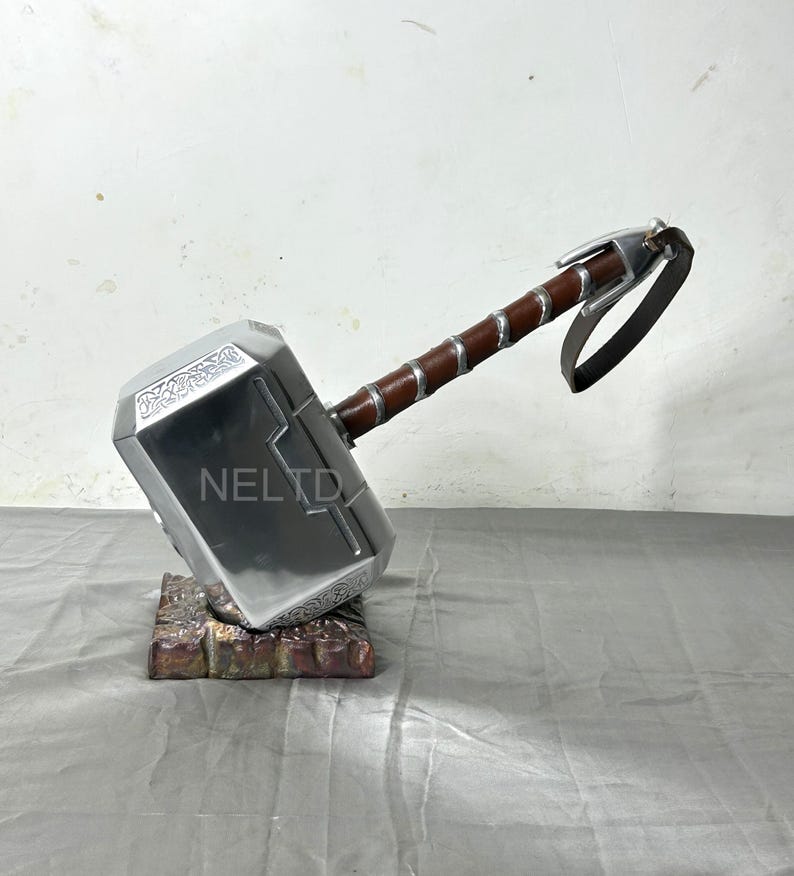 Thor Mjolnir Hammer Marvel Movie Costume Thor Ragnarök Hammer With ...