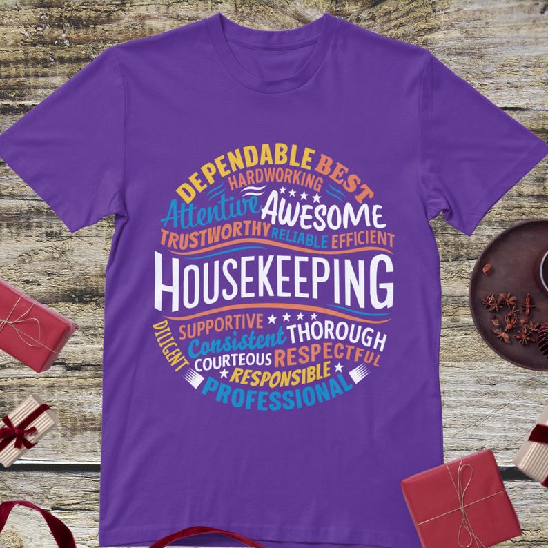 Housekeeping Staff T-shirt – EVS Environmental Services Week Gift ...