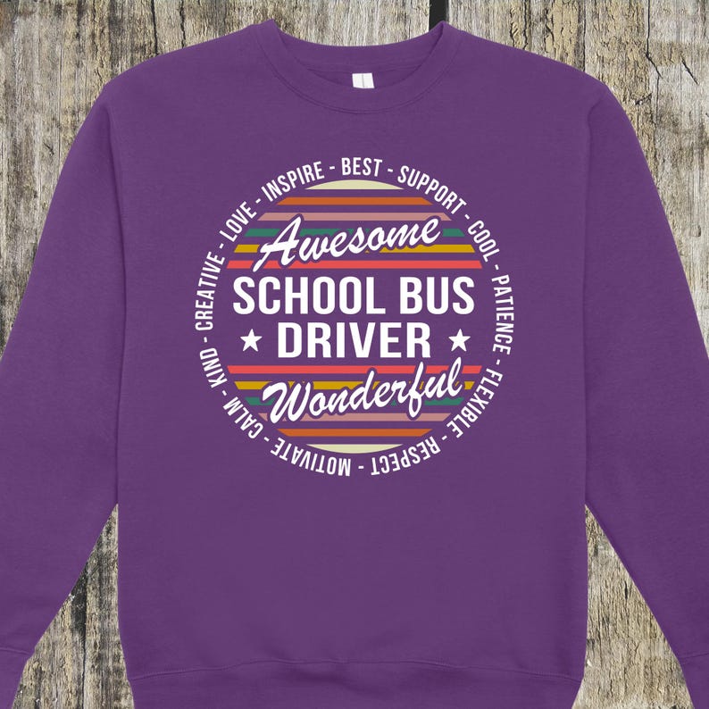 School Bus Driver T-shirt – Yellow Bus Squad Appreciation Gift ...