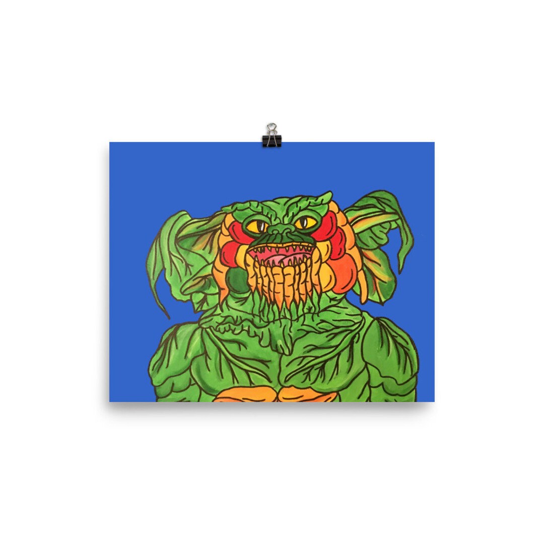 Gremlins 2 Vegetable Veggie Art Print Poster - Etsy