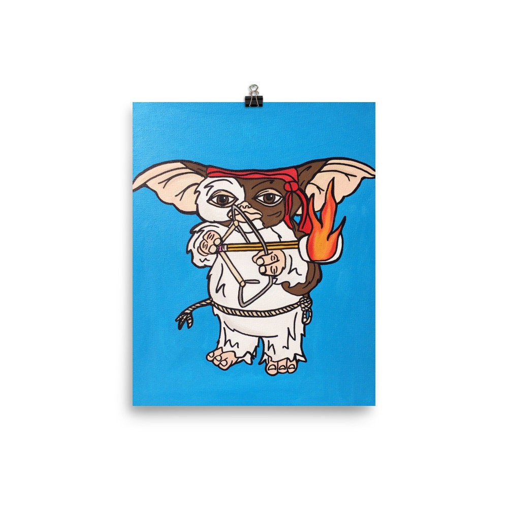 Gizmo Rambo Art