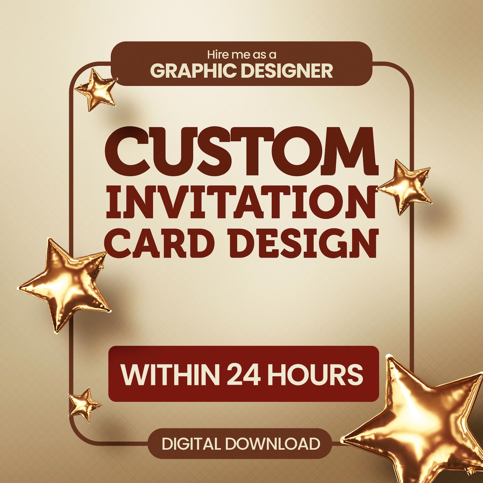 Custom Invitation Card Design | Personalized Digital Invite (printable ...