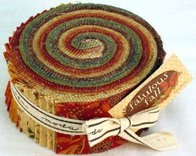 Fabulous Fall Jelly Roll From Moda by Deb Strain-last One-fall/autumn ...