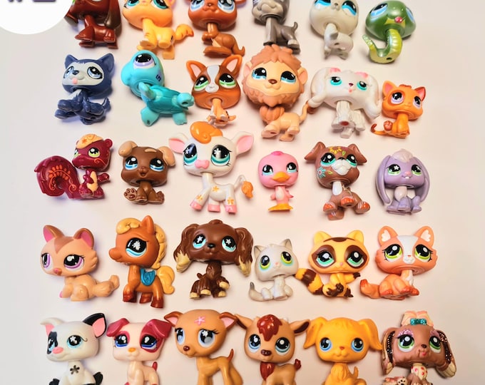 Authentic LPS Animals - You Choose - Llama, Cow, Ferret, Lion, Ostrich ...