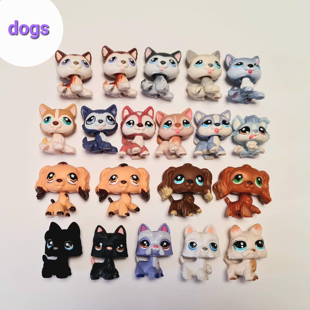 Littlest Pet Shop, Authentic Hasbro LPS – Pick Your Pet (dogs) - Etsy