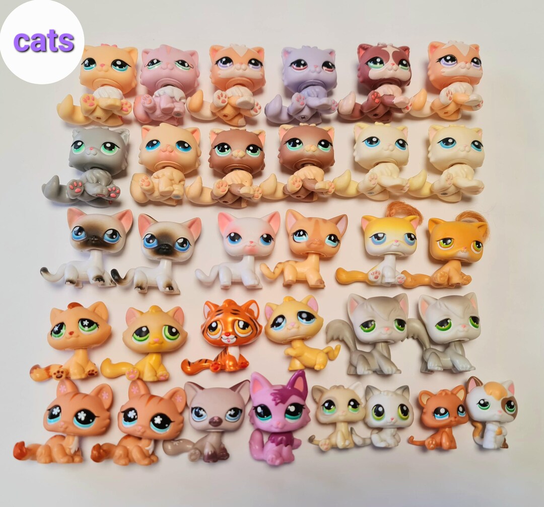 Littlest Pet Shop, Authentic Hasbro LPS – Pick Your Pet (cats, Kittens ...