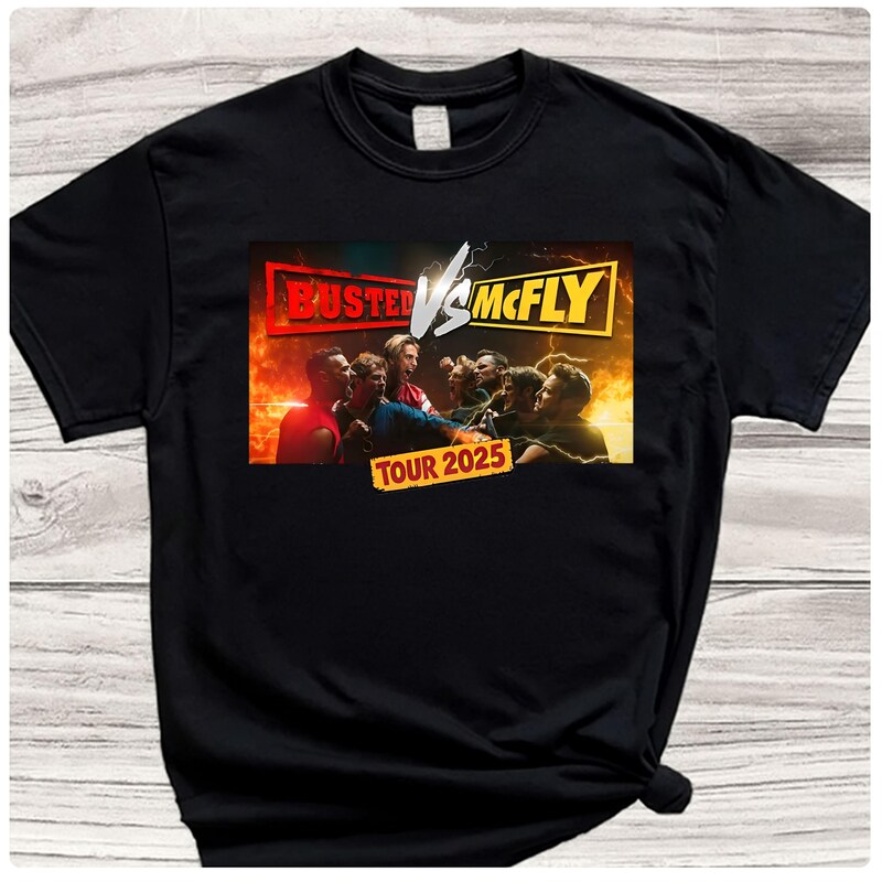 Busted Vs Mcfly Merch - Etsy UK