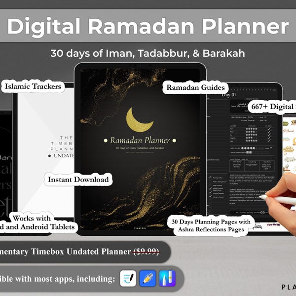 Ramadan Planner - Etsy