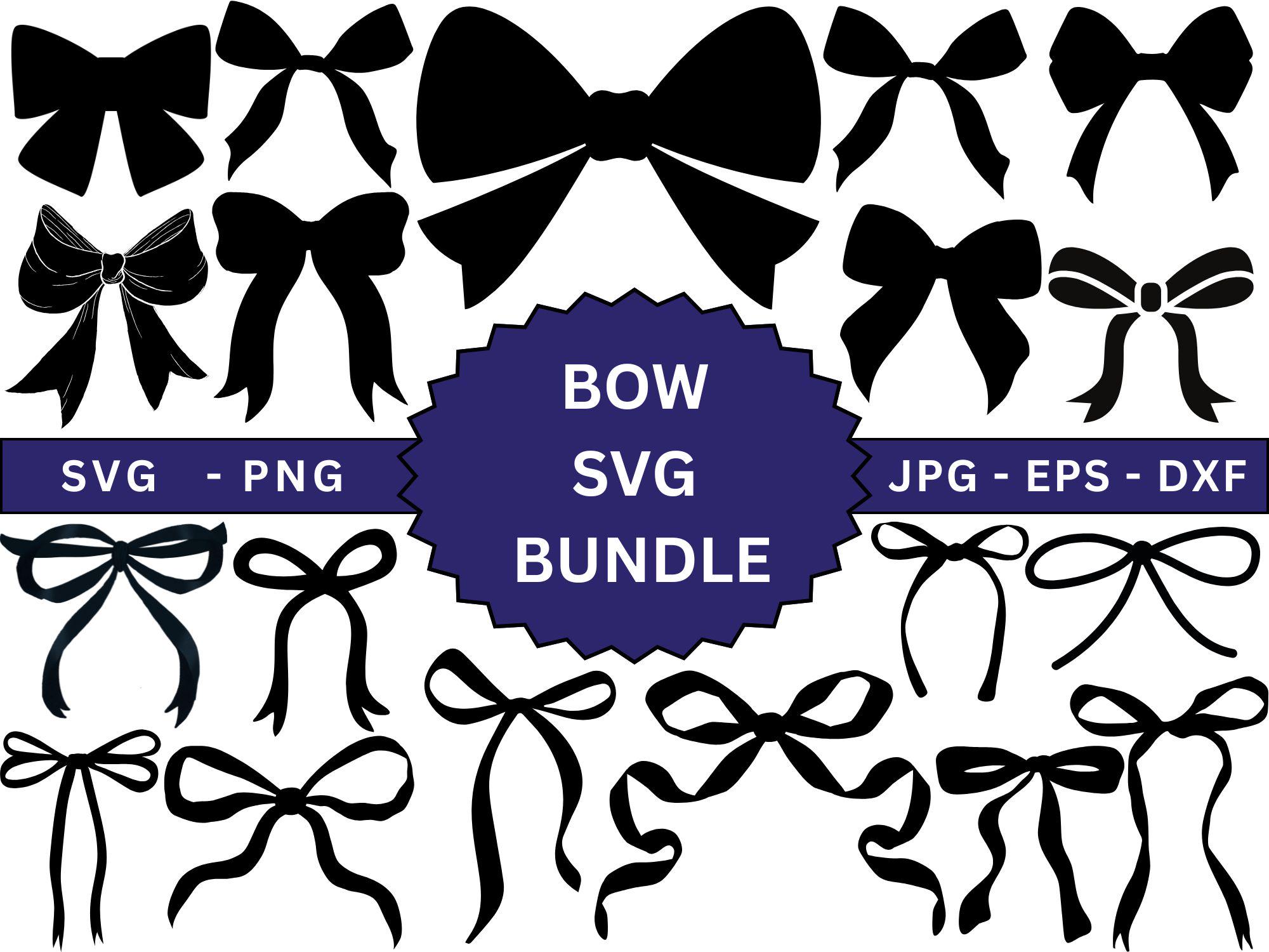 Bundle Bow Tie Svg,bow Png,bow Tie Eps,bow Dxf,bow Cricut,bow ...
