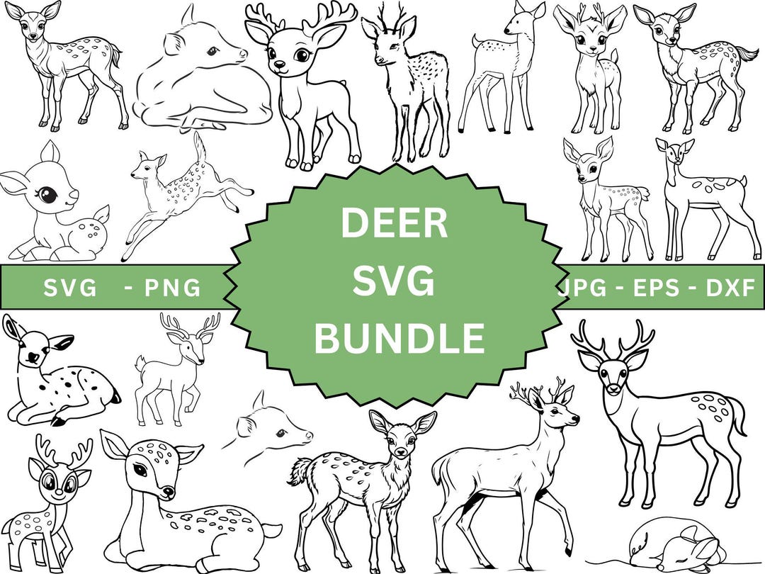 Tier Doodle SVG-Bundle, Tiere Umriss SVG, Bauernhof Tiere SVG ...