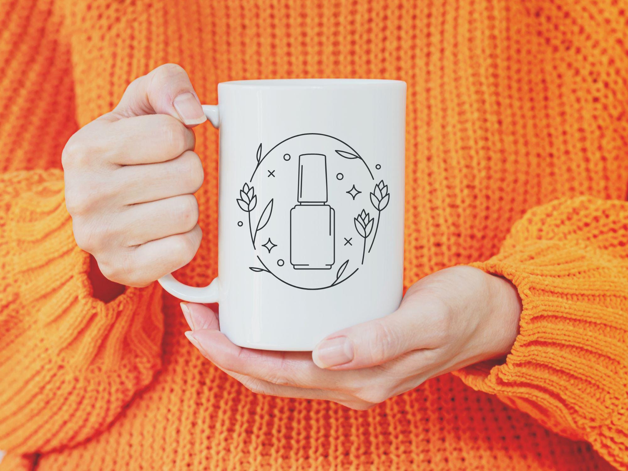 Nail Artist SVG Cut File,nail Tech SVG Bundle,nail Art Cut File,girl ...