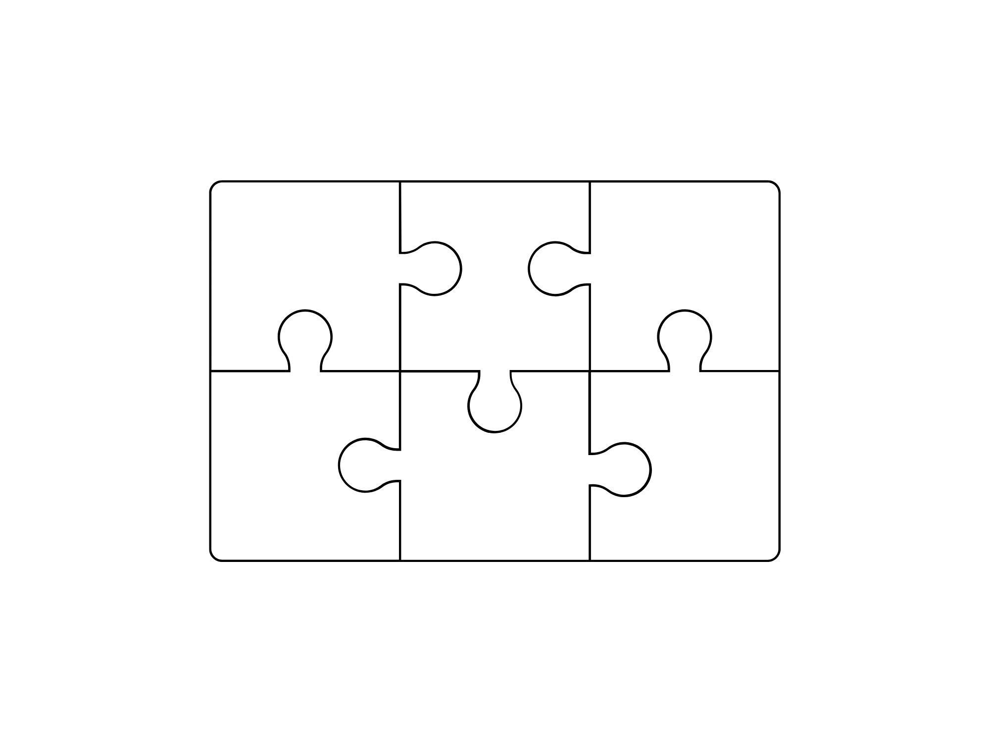 Puzzle Svg Templates,puzzle Cut Template,jigsaw Puzzle Svg,puzzle ...