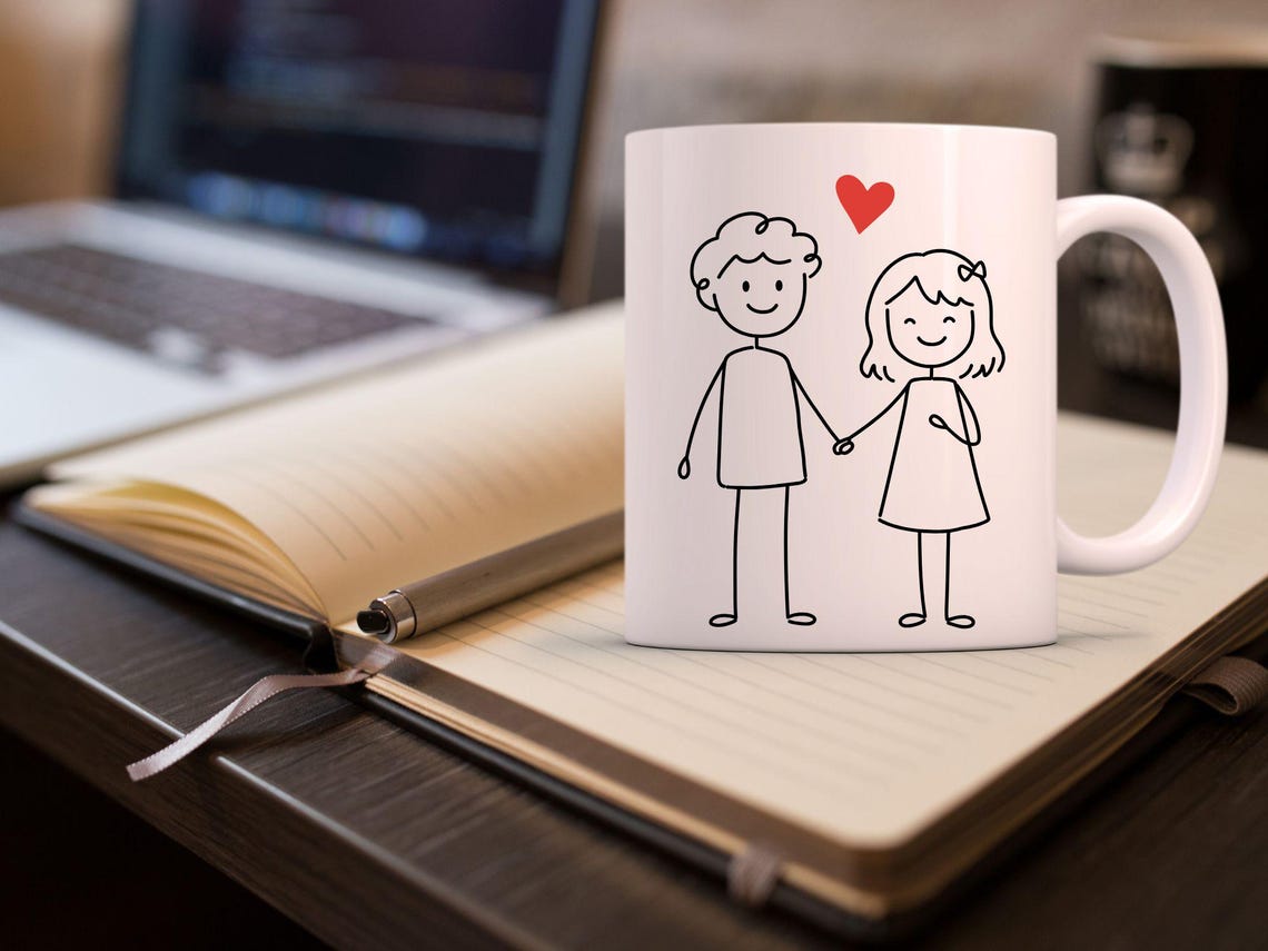 Stick Lovers Svg Bundle, Stick Couples Clipart Vector, Couple in Love ...