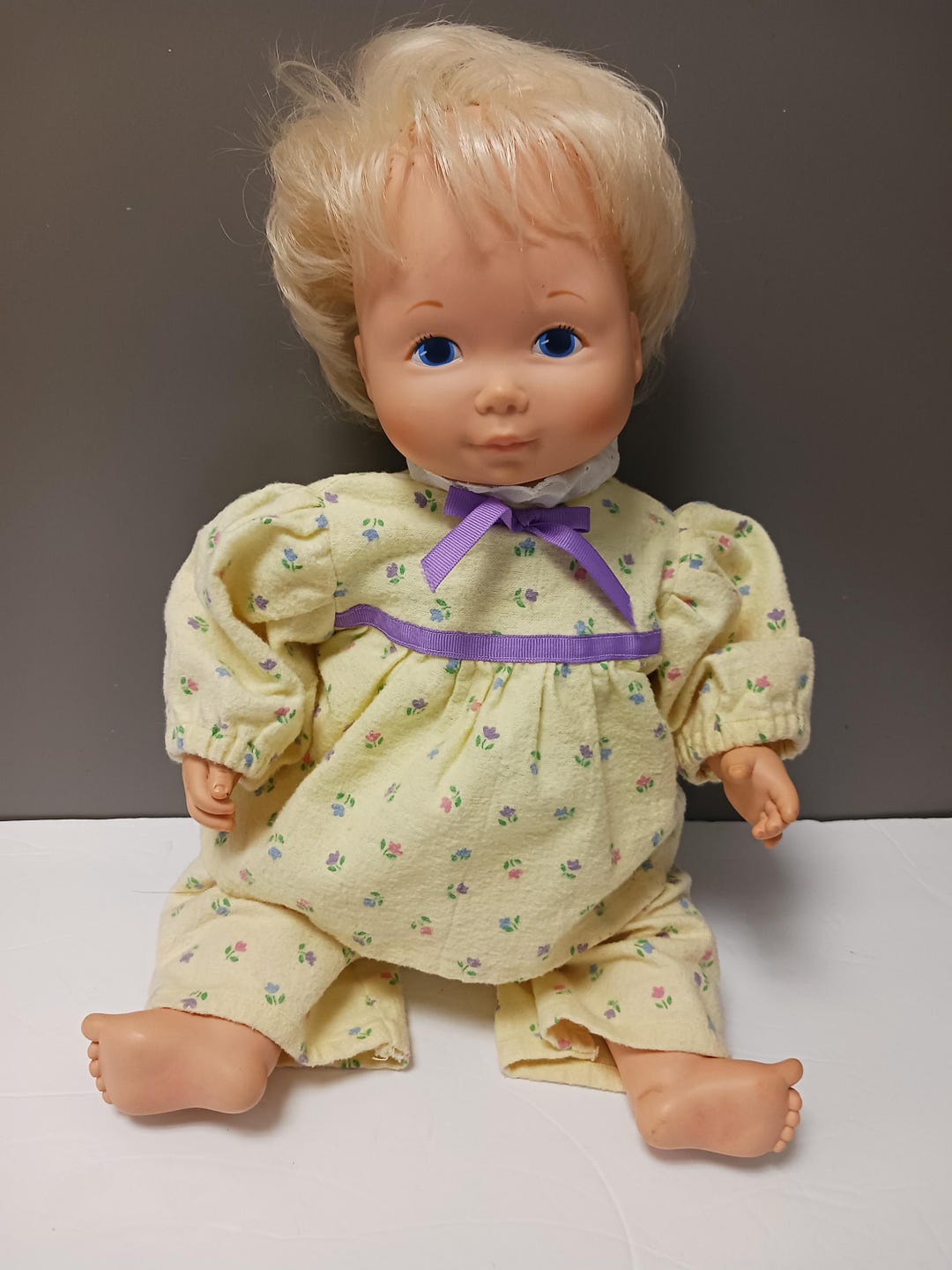 Vintage 1977 My Beth Doll by Fisher Price. Blonde Rooted Hair and Blue ...