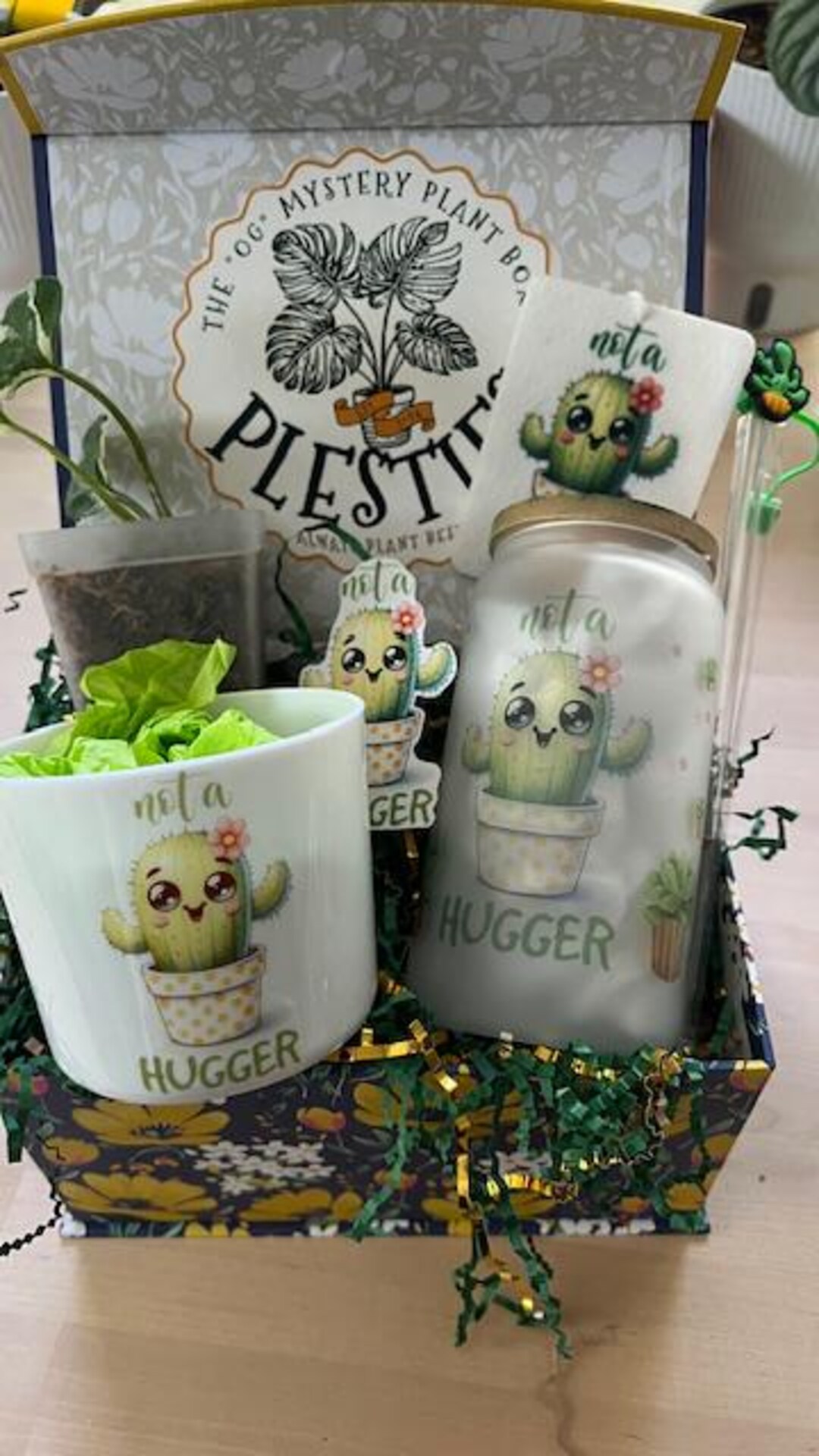 Plant Lover’s Box | Plant Lover Themed Gifts | Gardeners Gift | Cactus ...