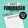 FILL MY Money Tree Fundraiser | Printable 8.5" X 11" Color-in Donation ...
