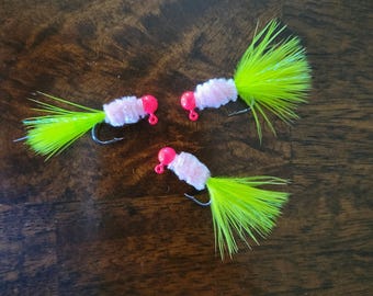 Custom Hand Tied Panfish/crappie Hair Jig - Etsy