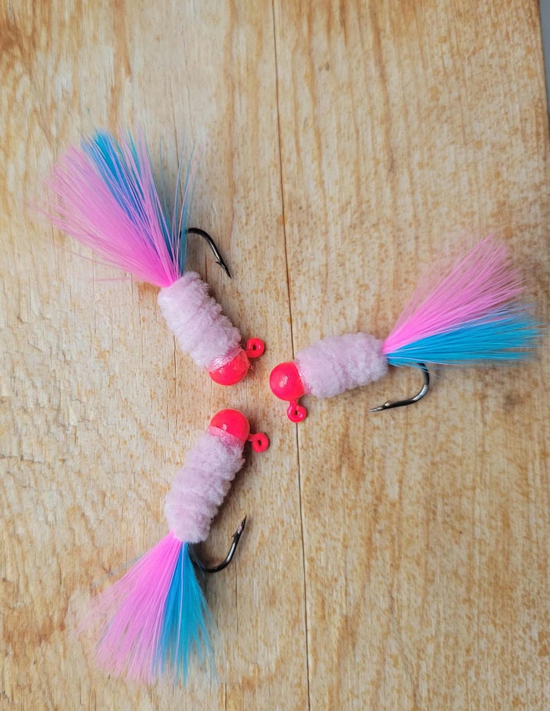 Custom Hand Tied Panfish/crappie Hair Jig - Etsy