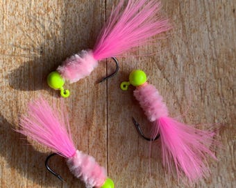 Custom Hand Tied Panfish/crappie Hair Jig - Etsy