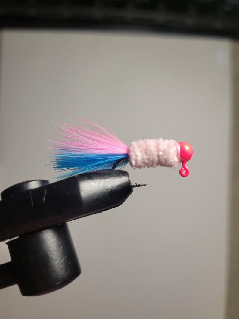 Custom Hand Tied Panfish/crappie Hair Jig - Etsy