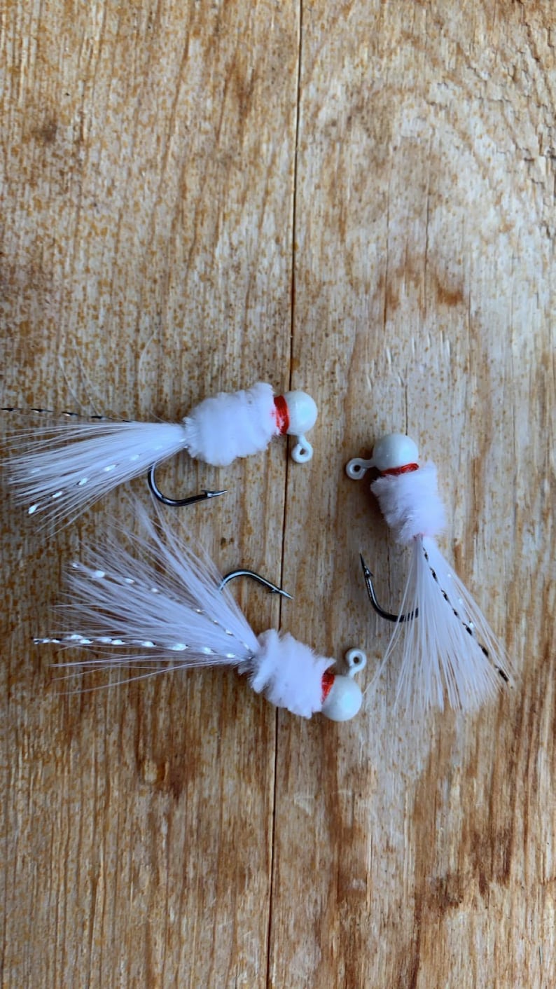 Custom Hand Tied Panfish/crappie Hair Jig - Etsy