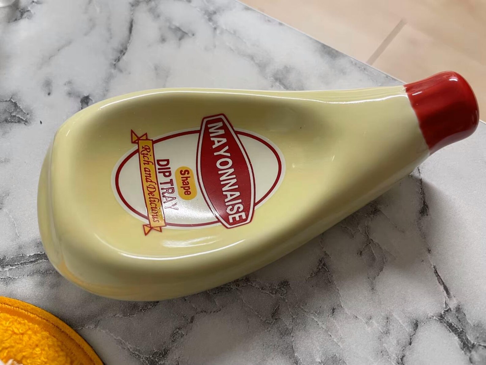 Ceramic Ketchup & Mayonnaise Dip Trays – Fun Condiment Dishes, Sauce ...