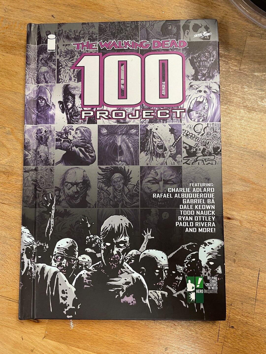 The Walking Dead Hero 100 Hardcover With Original Sketch by Steve ...