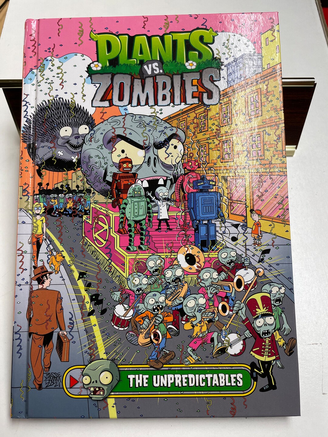 Plants Vs Zombies: the Unpredictables. Hardcover Graphic Novel Signed ...