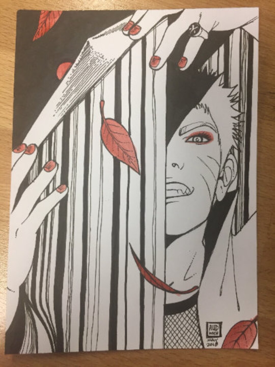 Pen and Ink Drawing by Aud Koch - Etsy