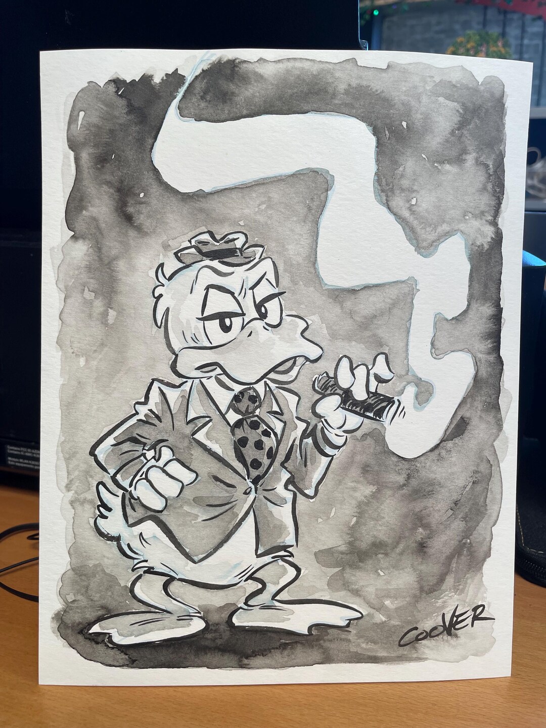 Howard the Duck Colleen Coover Original Art - Etsy