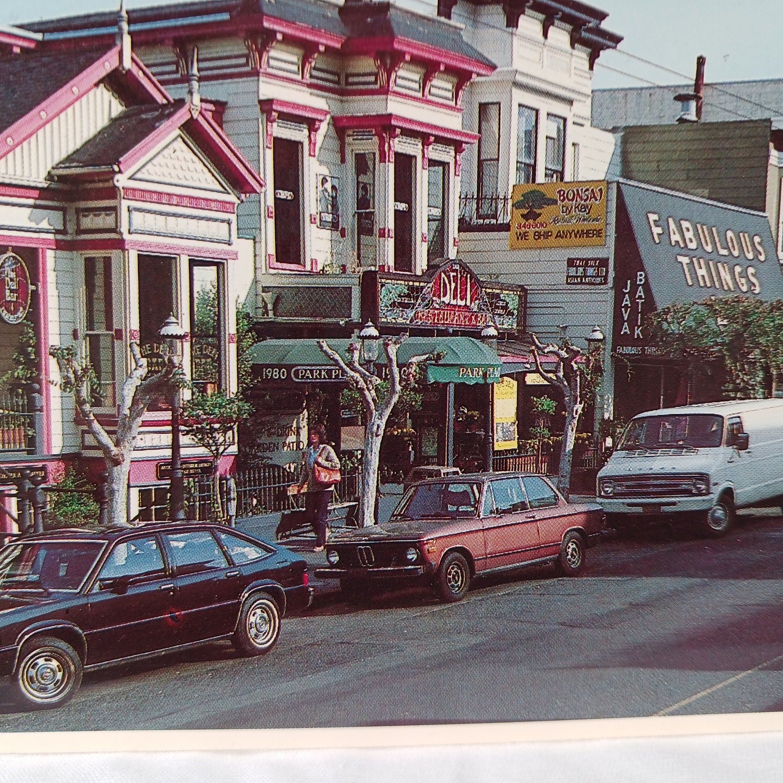 California San Francisco Union Street Plastichrome Photograph Print ...