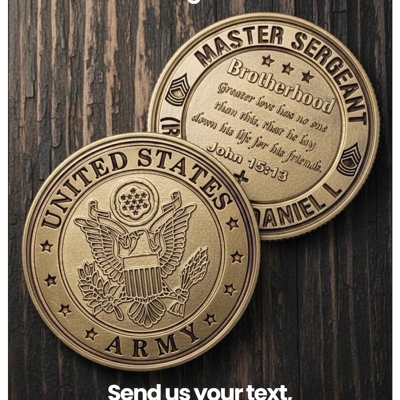 Custom Brass Logo Coins - Etsy