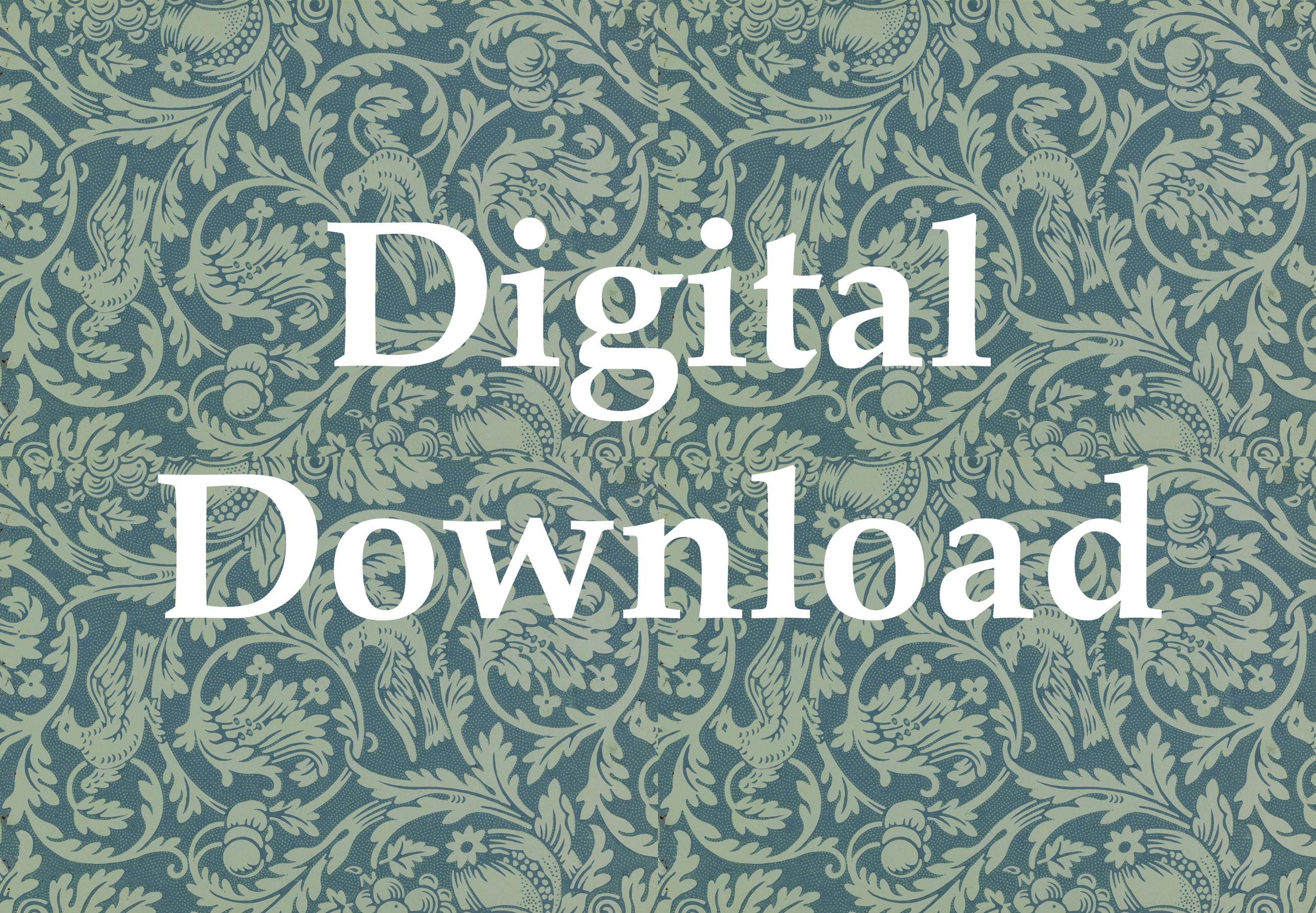 Mural Rococo Wall Painted Panel Printable, Rococo French Border, for ...