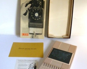 Telephone index | Etsy