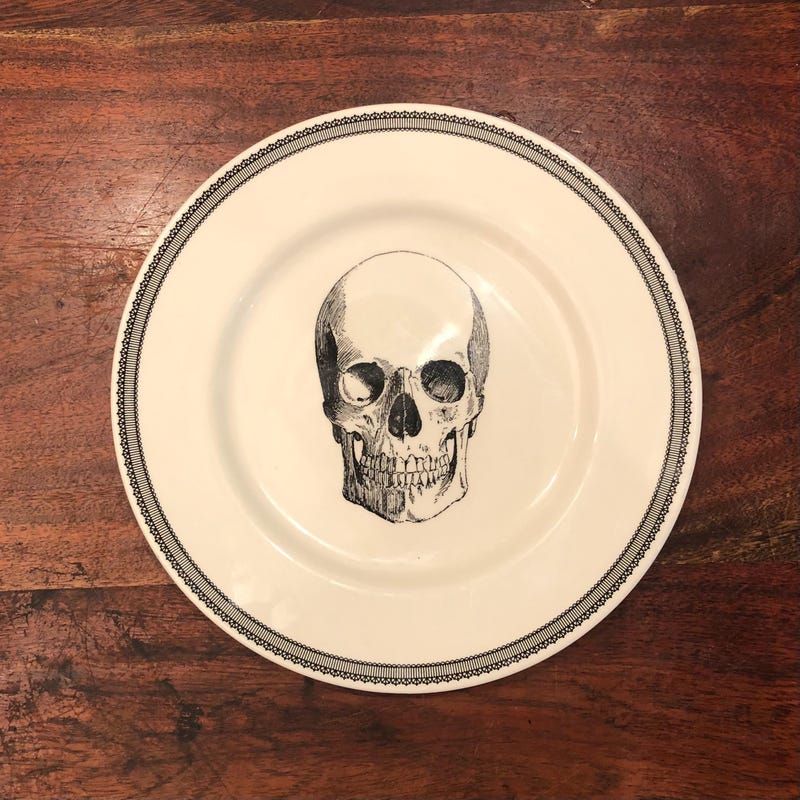 Skull Dinnerware - Etsy
