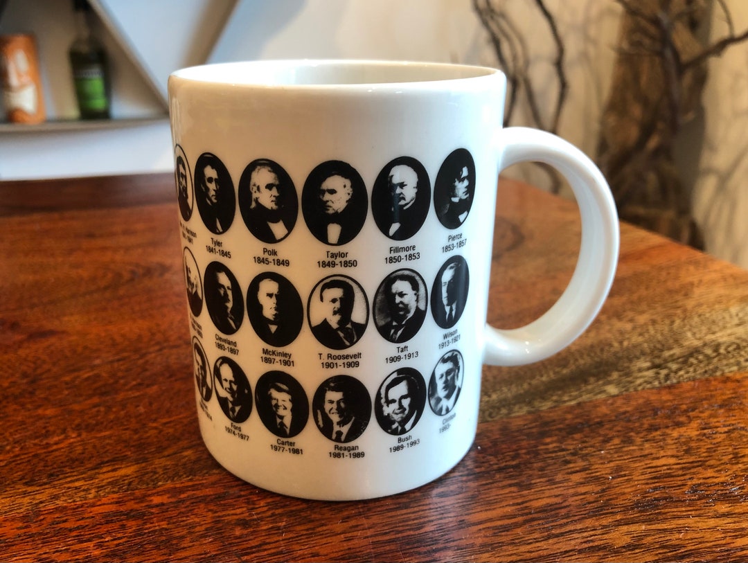 Vintage C. 1993 United States of America Presidents Coffee Mug - From ...