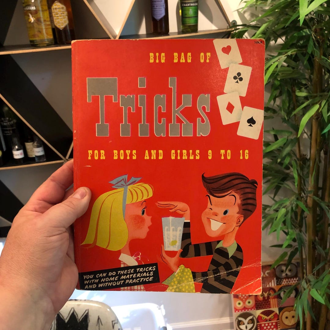 Mid Century C. 1954 Big Bag of Tricks for Boys and Girls 9 to 16 ...