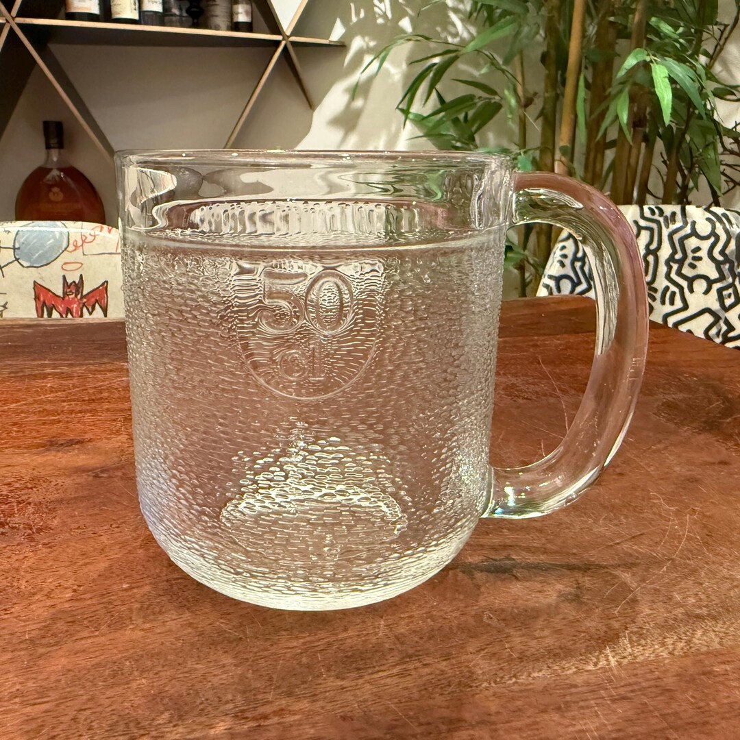Vintage C. 1973 Iittala Finnish Krouvi 50cl Clear Textured Glass Beer ...
