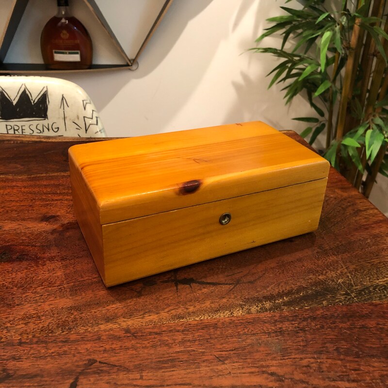 Lane Cedar Chest Jewelry Box - Etsy