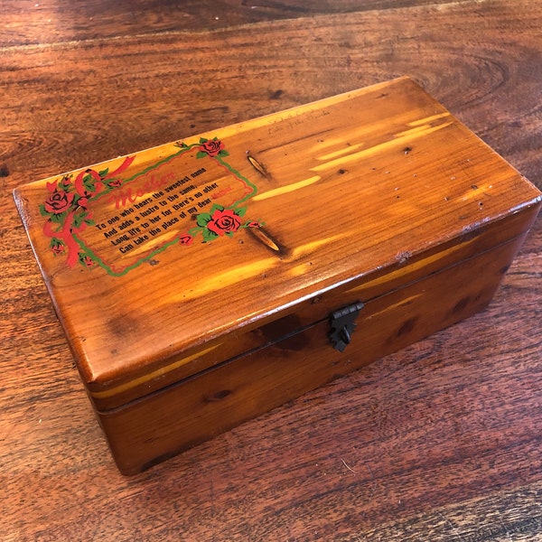 Vintage Keepsake Box - Etsy