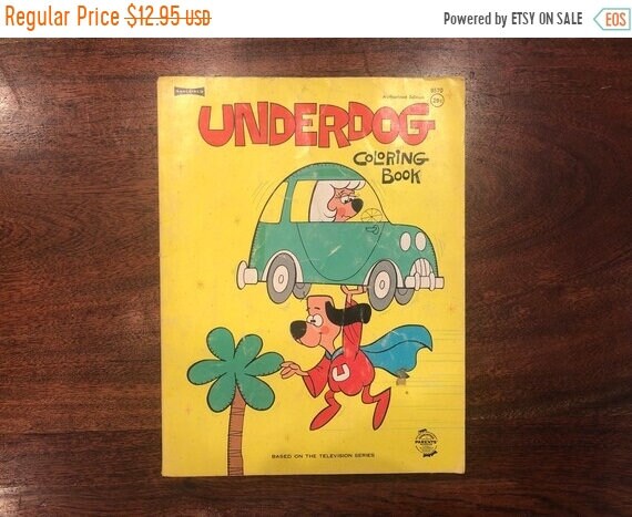 Underdog Coloring Pages Characters