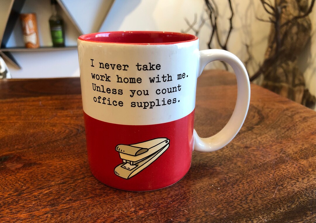 Vintage Funny Work Themed Coffee Mug by Hallmark Cards - Vintage Funny ...