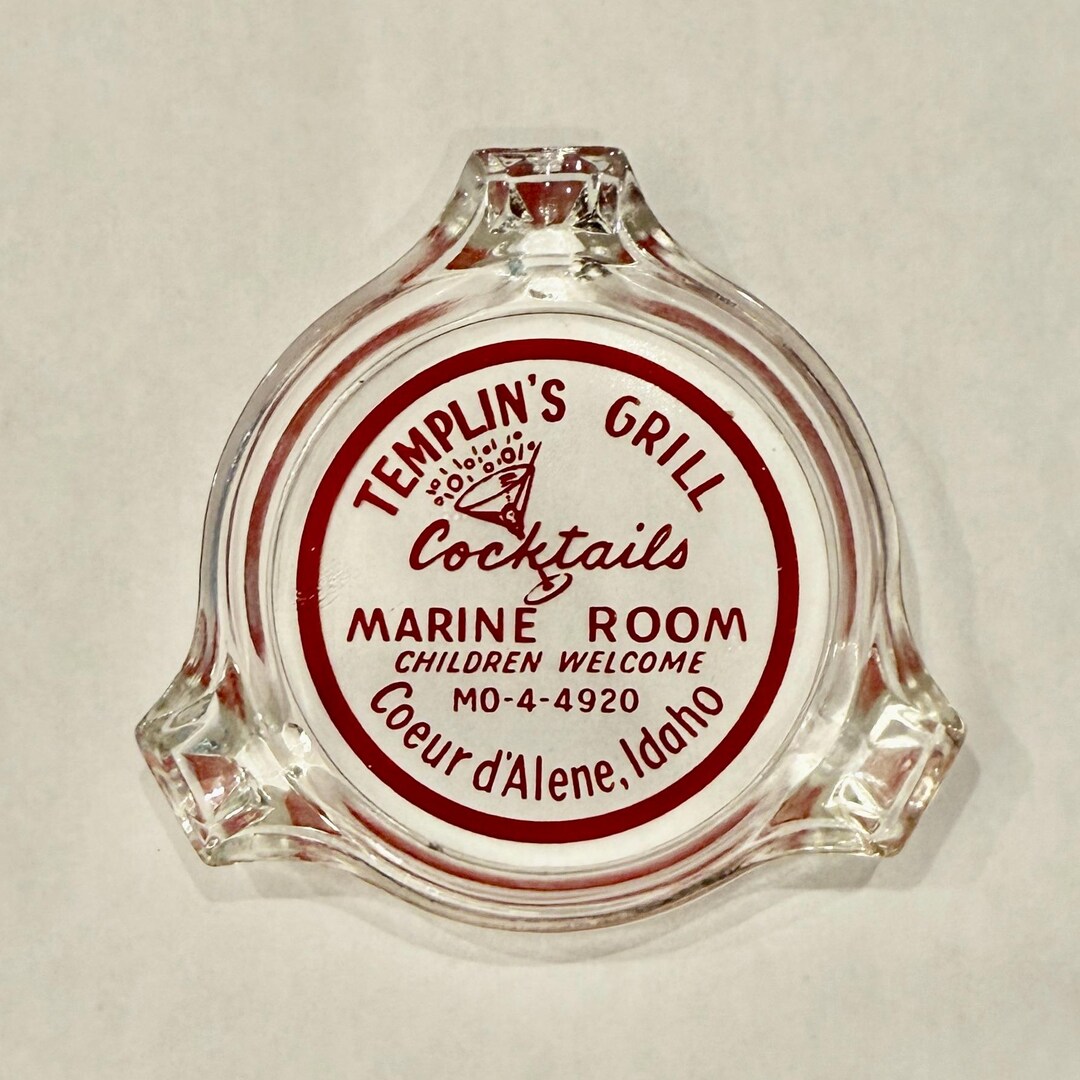 Mid Century 1950's Templin's Grill & Cocktails Marine Room Souvenir ...